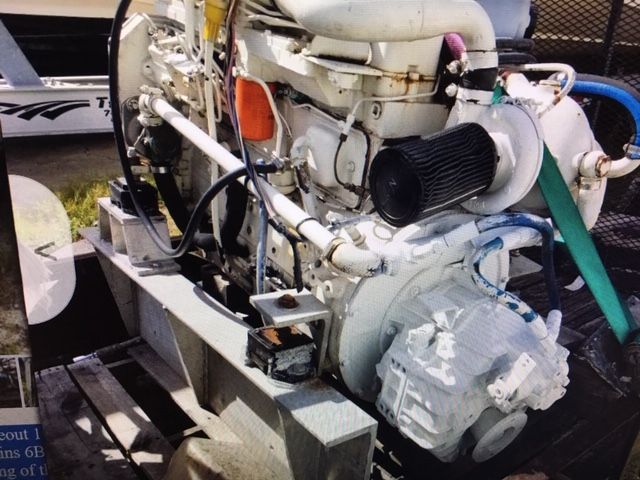 Cummins-6BTA Cummins marine engines low hours since rebuil