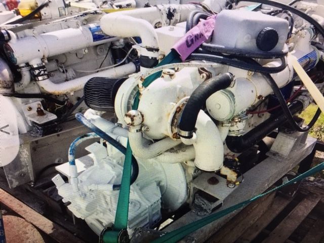 Cummins-6BTA Cummins marine engines low hours since rebuil